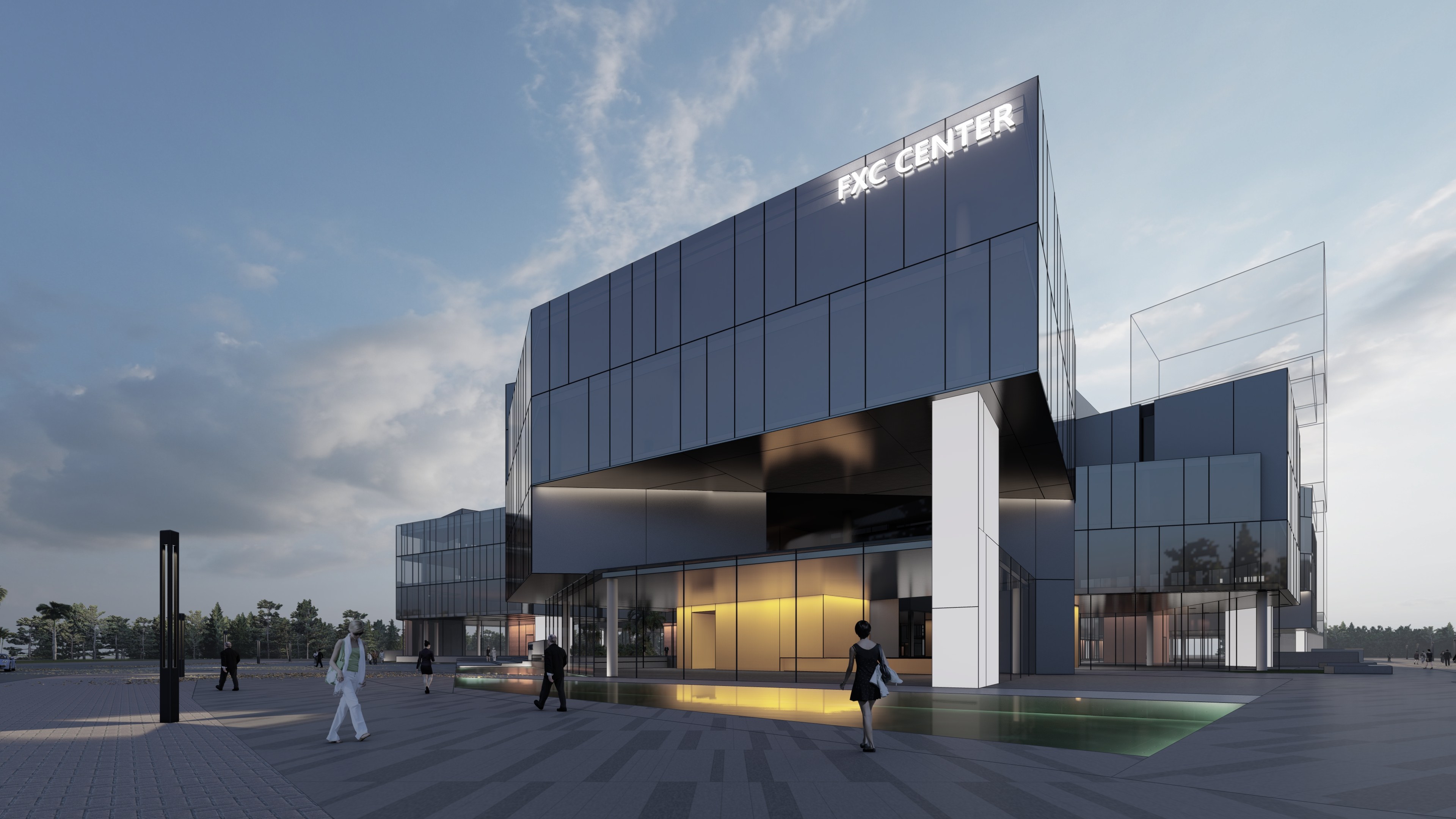 Haikou Revival City Future Enterprise Headquarters Office Park - 项目 - uin